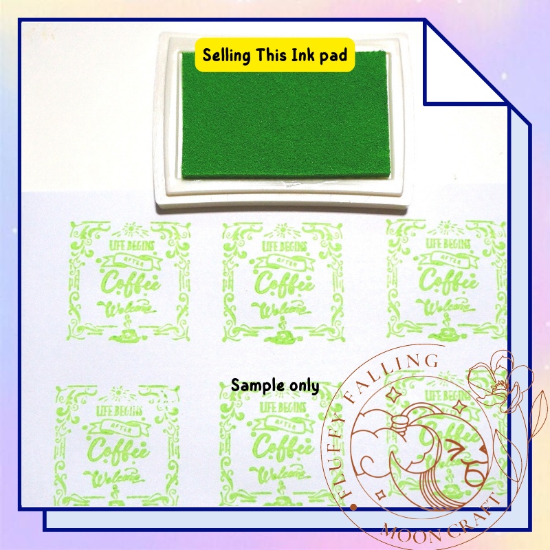 [Buy3Get5%]Fluff's Single Color Ink Pad Stamp Pad Ink Cop Stamp Ink 印泥 ...