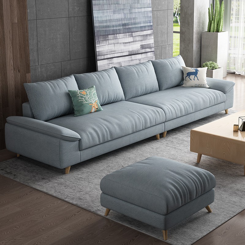 Nordic sofa latex 1 2 3 sofa living room removable and washable pine ...
