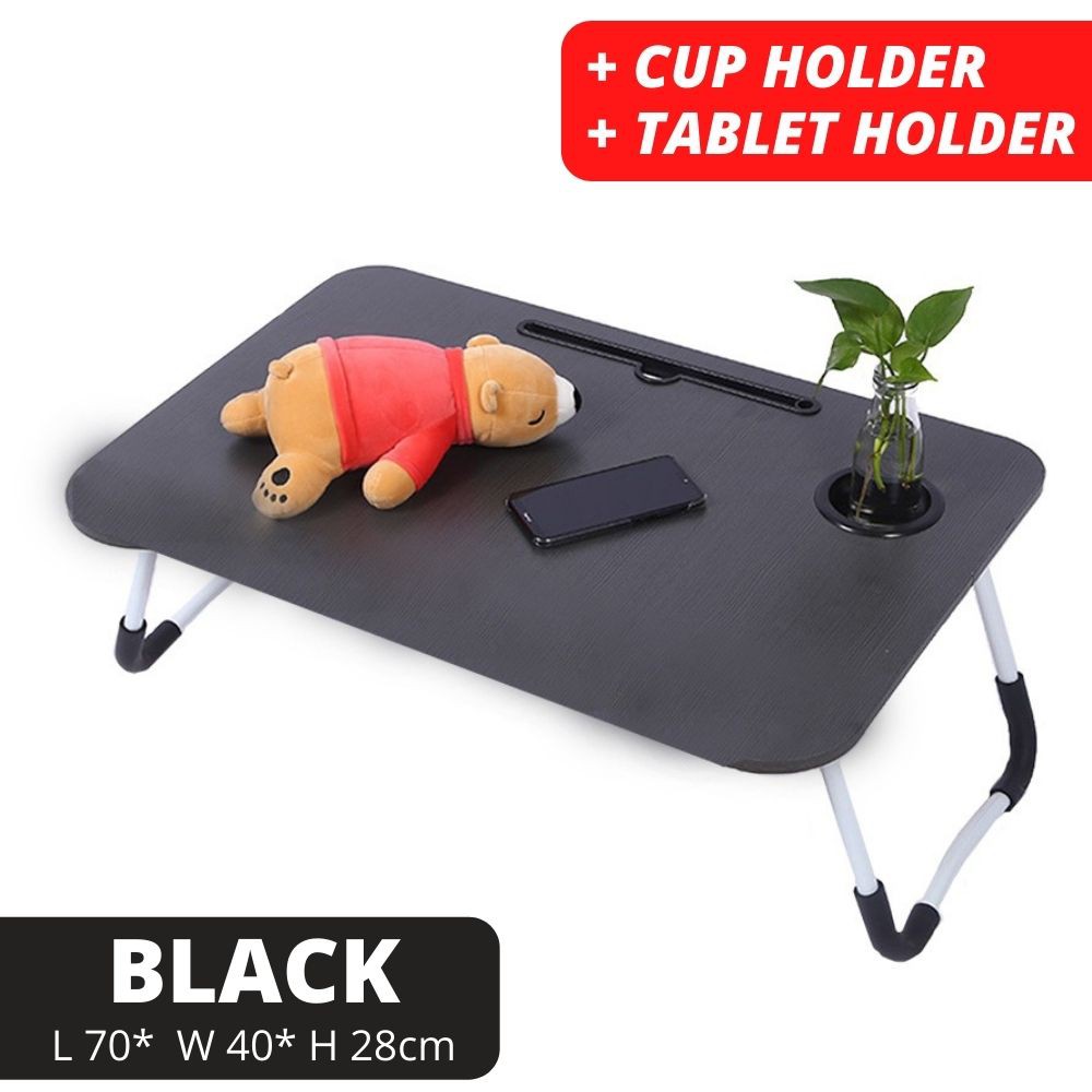 LARGE Multipurpose Anti Slip Foldable Laptop Table Desk Meja Serbaguna ...