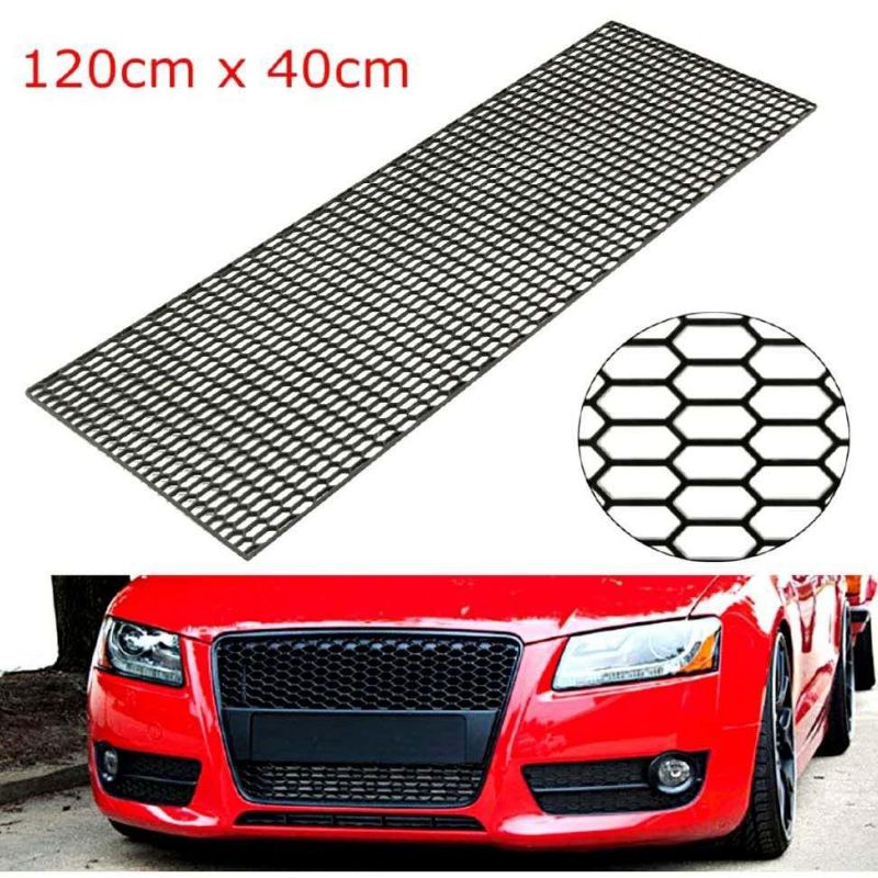 Universal Black ABS Plastic Racing Honeycomb Mesh Grill Spoiler Bumper ...