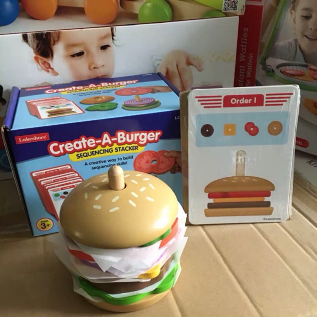 Create-A-Burger Sequencing Stacker | Shopee Malaysia