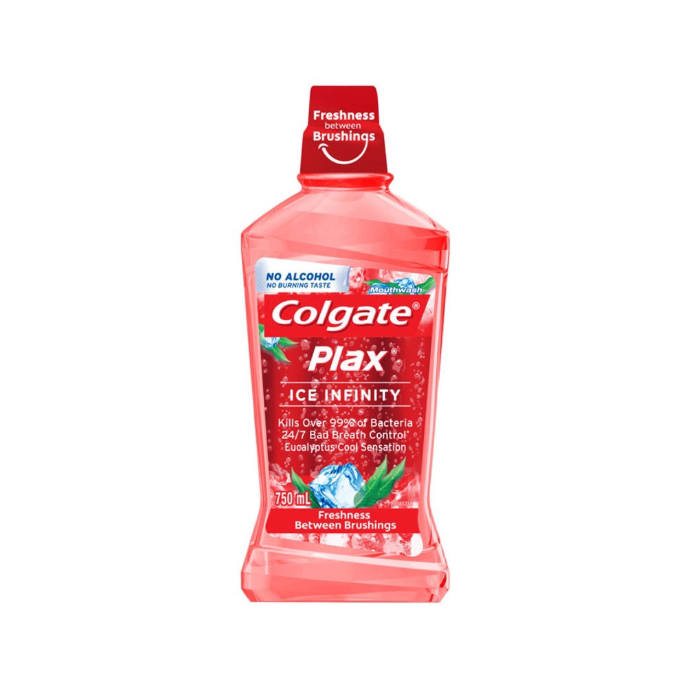 Colgate Plax Ice Infinity Mouth Wash (750ml) | Shopee Malaysia