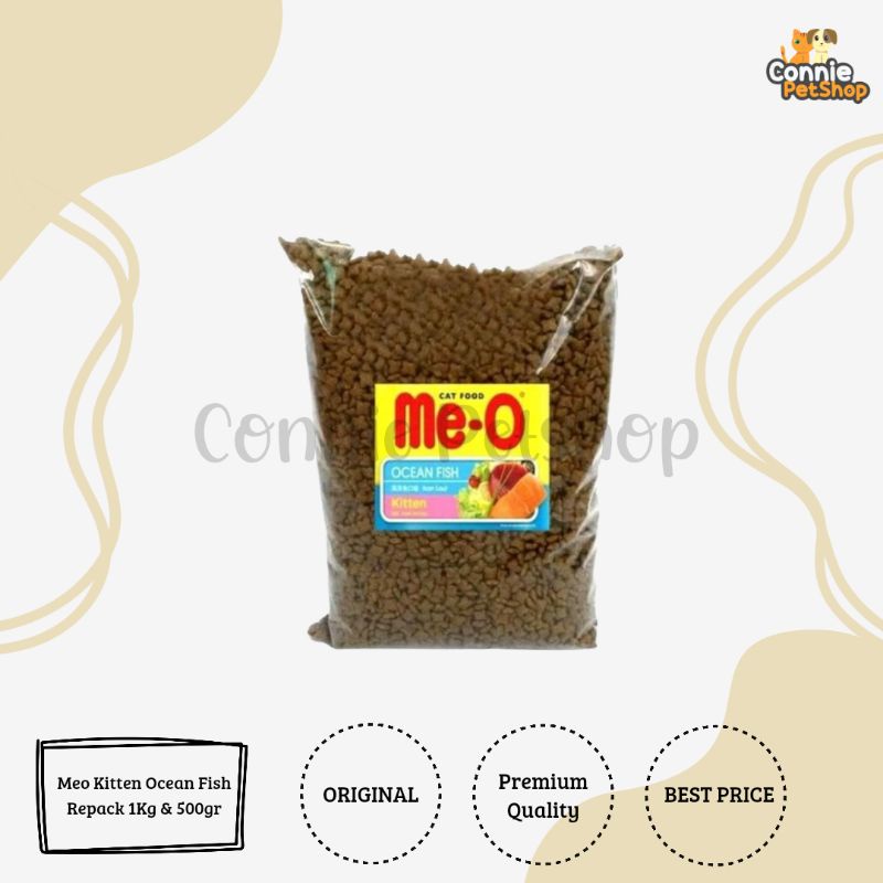 Meo Kitten Ocean Fish REPACK 1kg And 500Gr | Shopee Malaysia