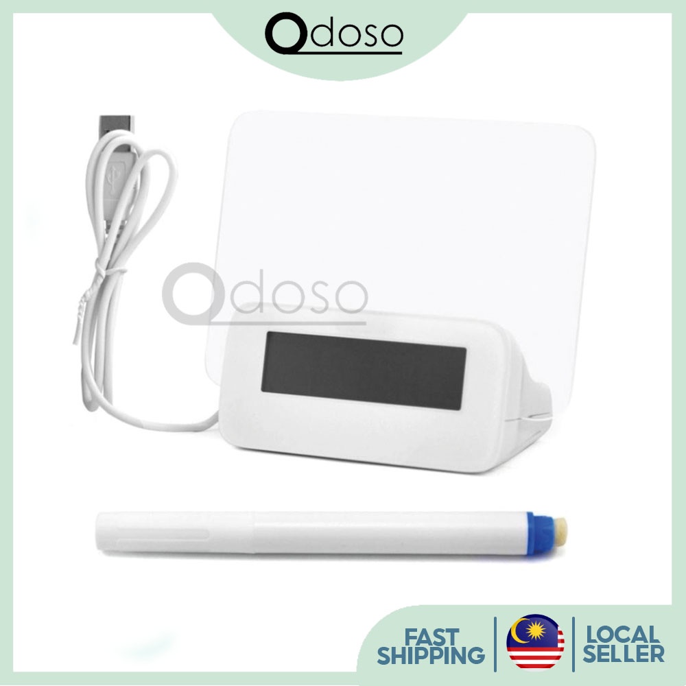 Highstar Memo Alarm Clock With Florescent Light - Blue | Shopee Malaysia