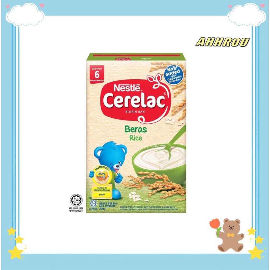 CERELAC BERAS 200G (FROM 6 MONTHS+) Nestum Baby | Shopee Malaysia