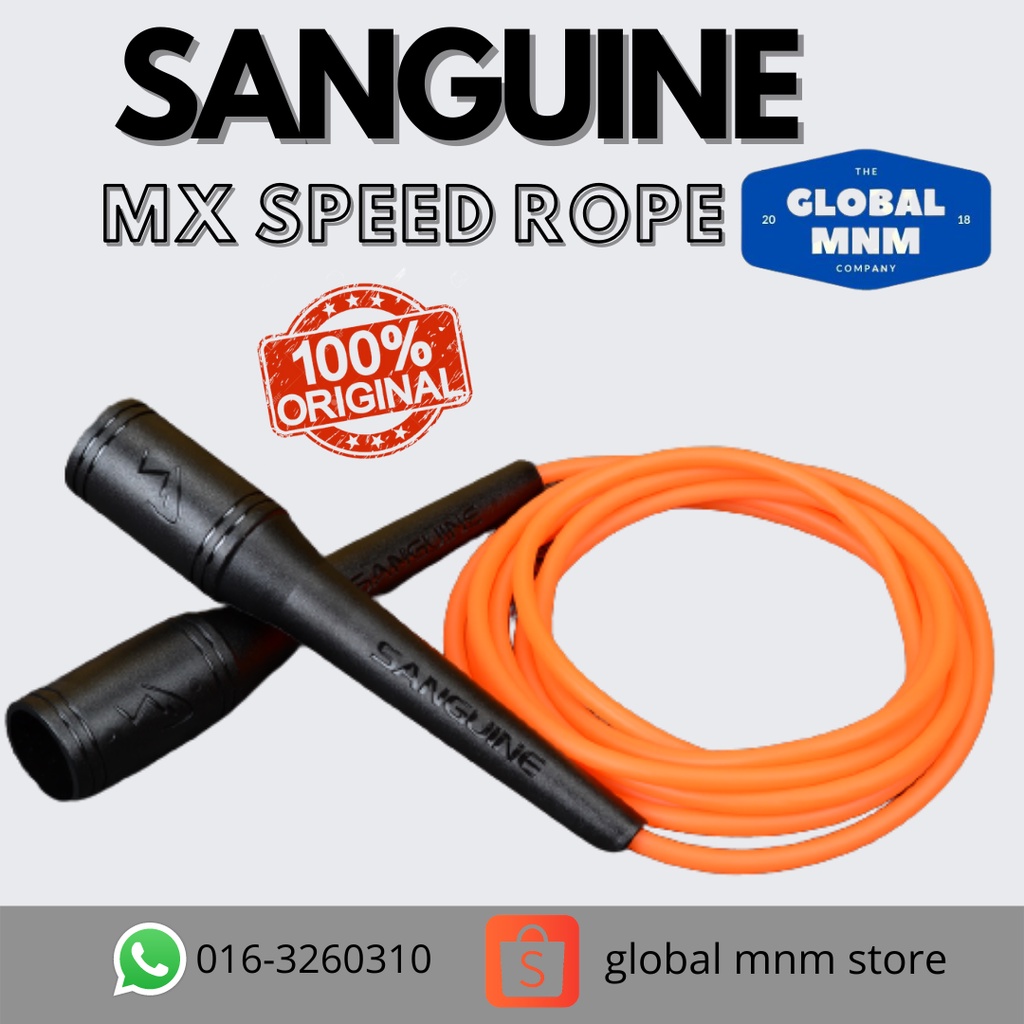 [READY STOCK MALAYSIA] Sanguine MX 5.0 Licorice Jump Rope Lompat Tali ...