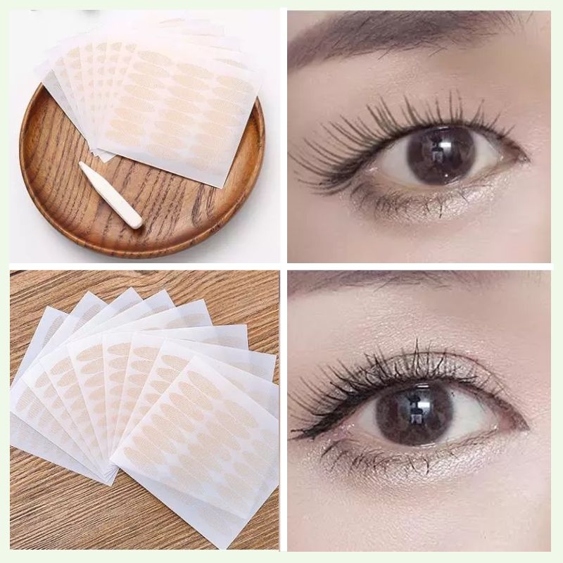 Glue-free Double Eyelid Stickers/ Lace Mesh Double Eyelid Stickers ...