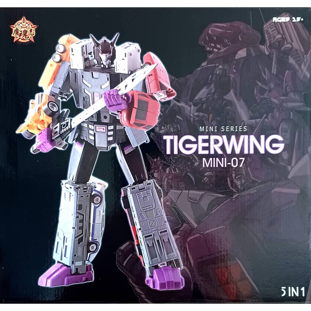 MHZ Toys MH-MINI-07 MINI07 Tigerwing (aka Magic Square MS-B11, B12, B13 ...