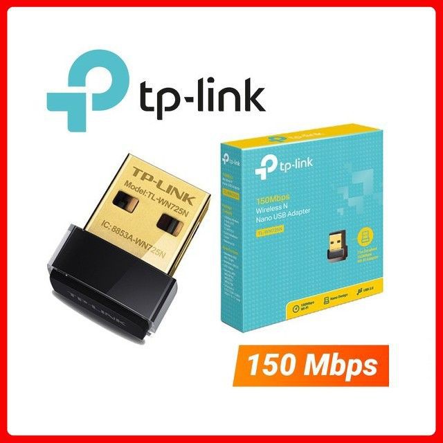 USB Wireless Receiver TP-LINK TL-WN 725N - Good reception - Genuine BH ...