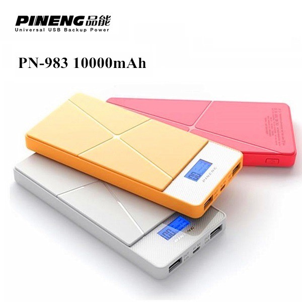 PINENG PN 983 PN983 10000mAh Lithium Polymer Power Bank | Shopee Malaysia