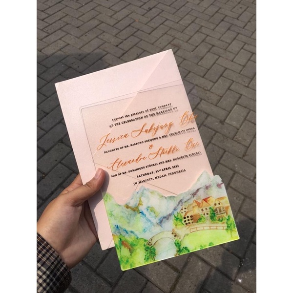 Acrylic invitation/Can Buy 1pcs/acrylic invitation/acrylic invitation ...