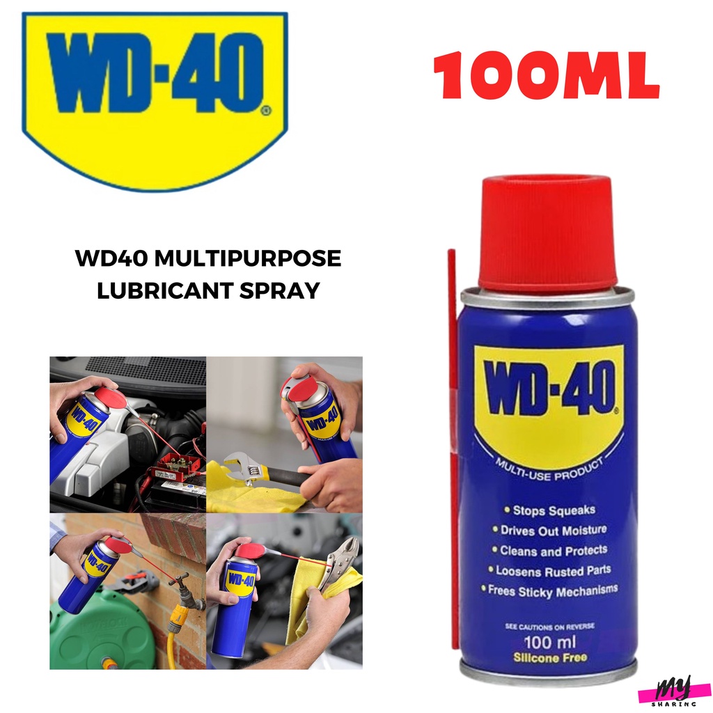 TINY VERSION WD-40 MULTIPURPOSE SPRAY - WD40 100ML | Shopee Malaysia