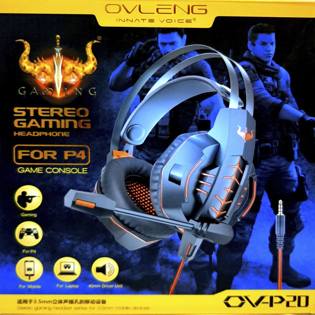 🔥READY STOCK🔥 OVLENG P20 Gaming Headset Over Ear Headphones🔥 | Shopee ...