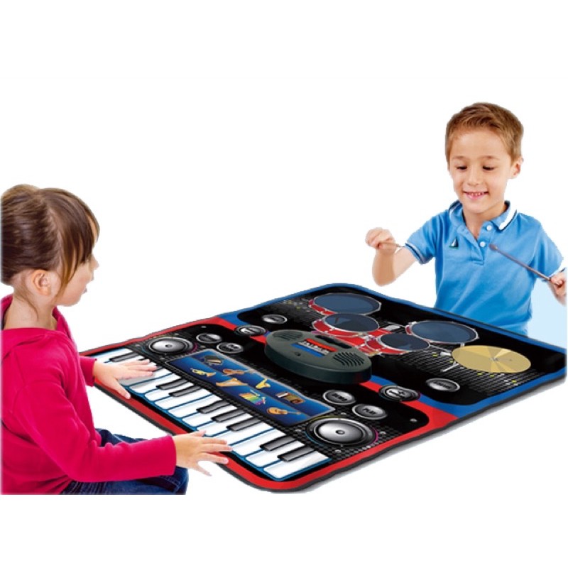 Zippy Mat 2 in 1 Music Jam Electronic Playmat / Musical Toy / Drum ...