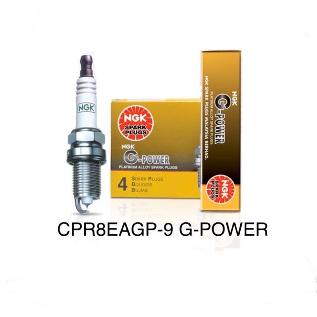 NGK G-Power Spark Plug for Yamaha Y15ZR LC135 FZ150 NVX155 NMax Spacy ...