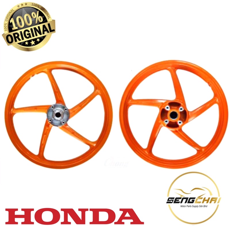 SPORT RIM HONDA WAVE110 / DASH-II / FUTURE DOUBLE DISC ( 2 DISC )1.40 ...