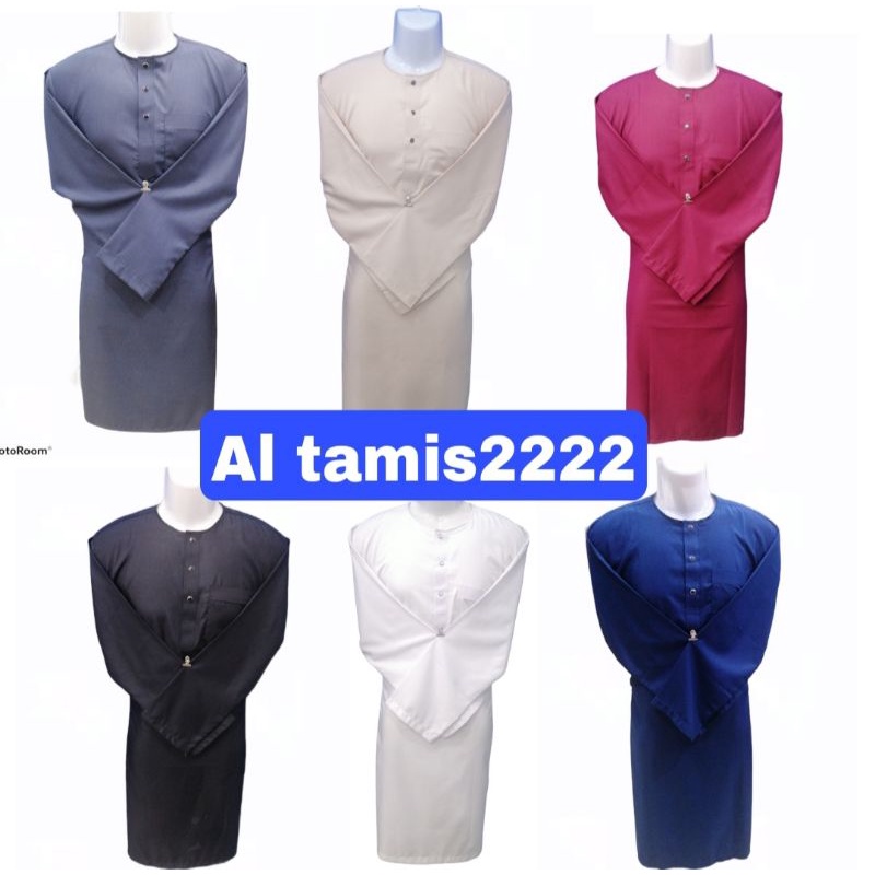 Kurta Labuh bulat Kain Osaka cotton | Shopee Malaysia