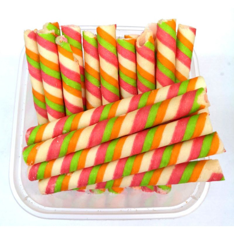 STRAWBERRY Rolled Fancy Stick Biscuit 500g | Shopee Malaysia