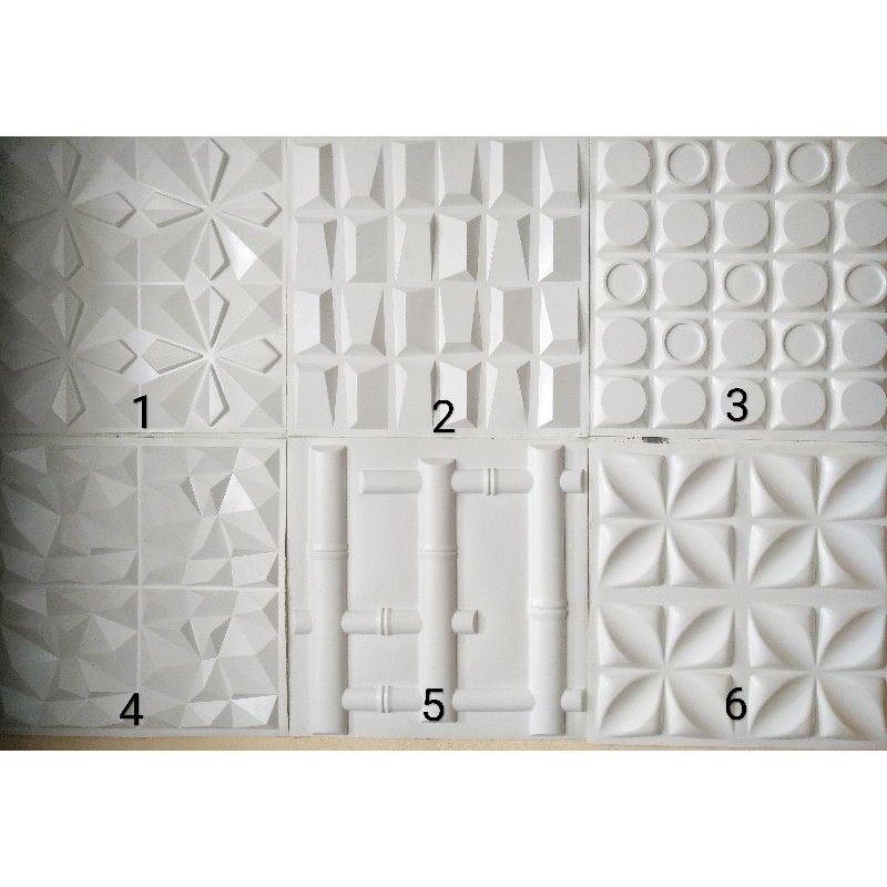 Pvc Panel / Wall Panel 50x50 cm | Shopee Malaysia