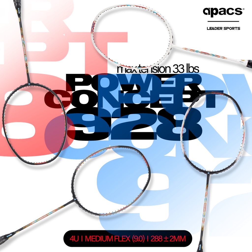 (FREE STRING & GRIP) APACS BADMINTON RACKET P.CONCEPT 928 | Shopee Malaysia