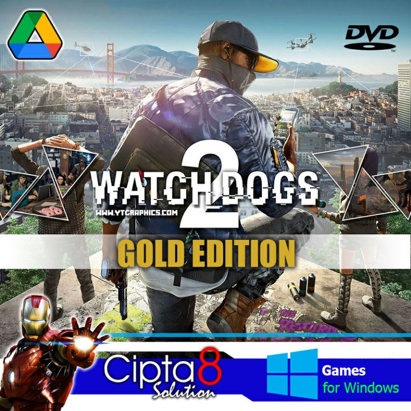 Watch DOGS 2 GOLD EDITION ALL DLCs - PC Games | Shopee Malaysia
