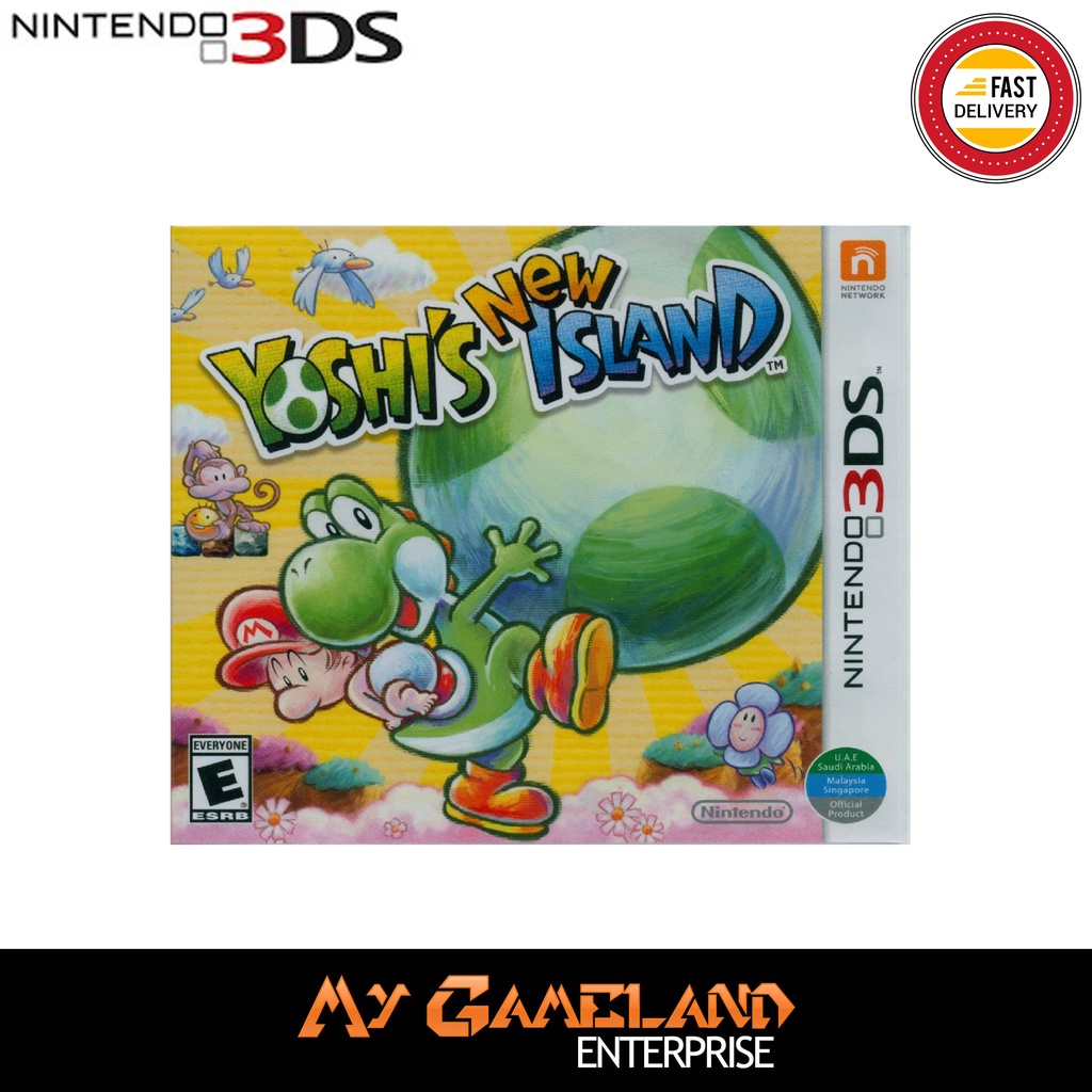 3DS Yoshi's New Island (English)(BRAND NEW) | Shopee Malaysia