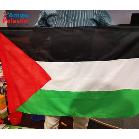 Bendera Palestin Palestine National Flag Exclusive Aman Palestin ...