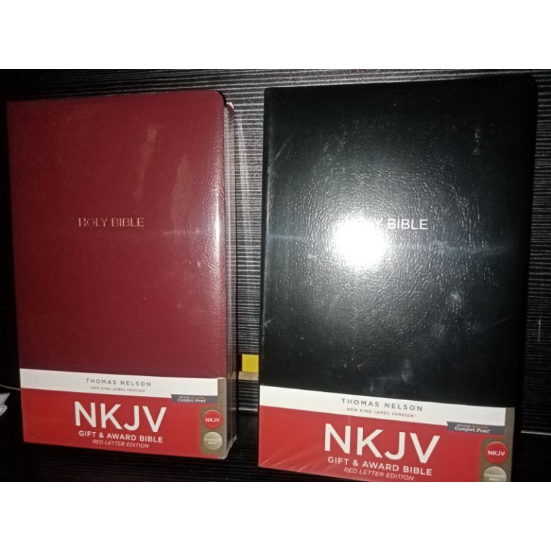NKJV GIFT AND AWARD BIBLE RED LETTER EDITION | Shopee Malaysia