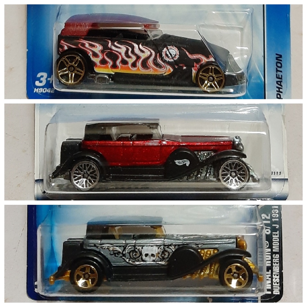 Hot Wheels PHAETON 31 DOOZIE DUESENBERG J 1931 Final Mattel Diecast Car ...