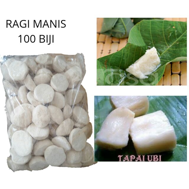 RAGI TAPAI MANIS 100 BIJI | Shopee Malaysia