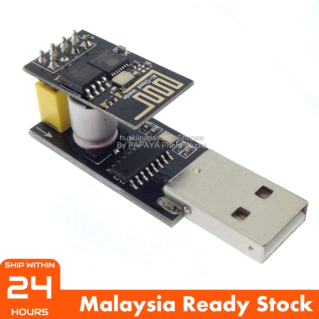 [BEST] USB Reader and Programmer for ESP8266 ESP-01 Module | Shopee ...