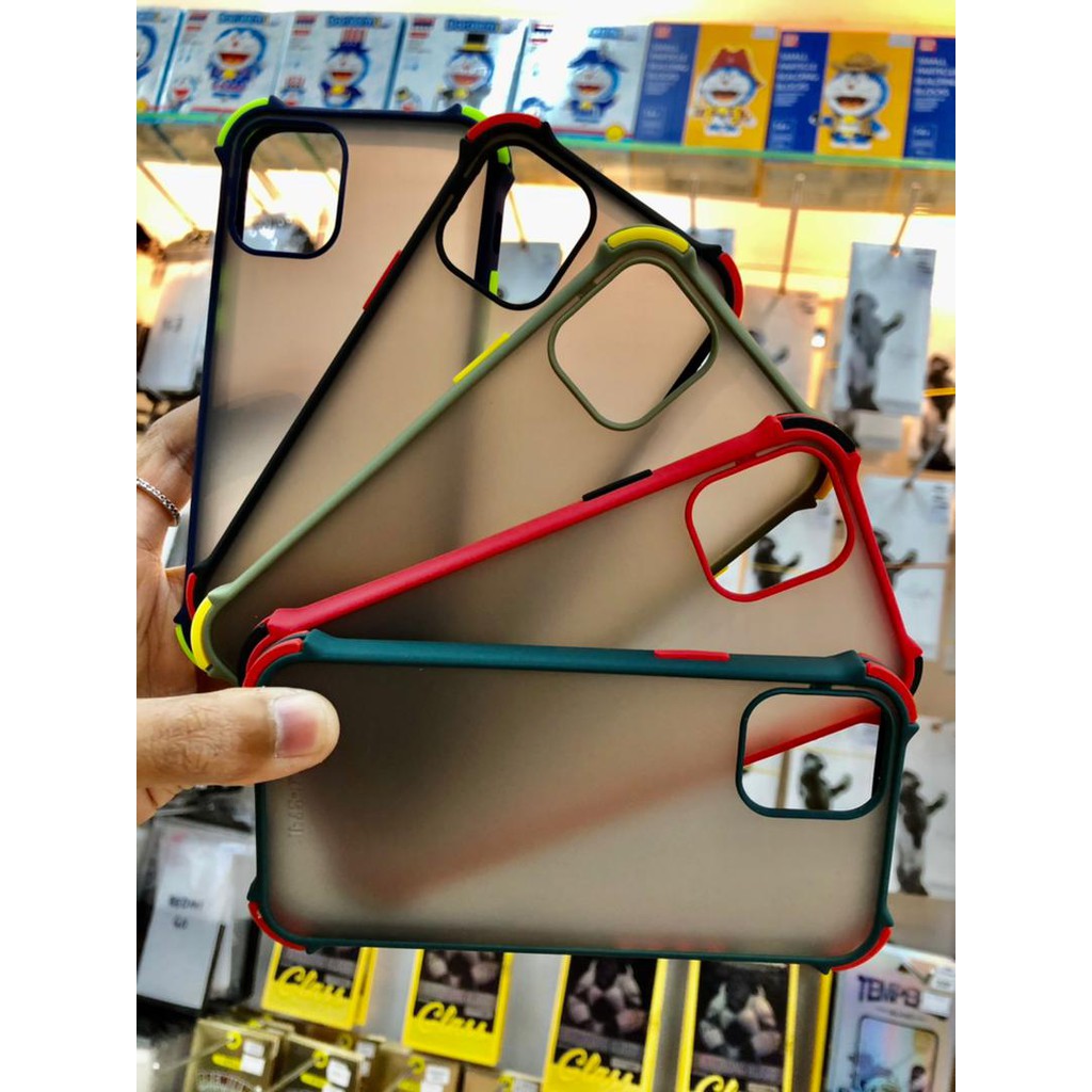 OPPO Anti Shock Drop Protection Candy Colour Matte Hard Case A3S A5/A9 ...