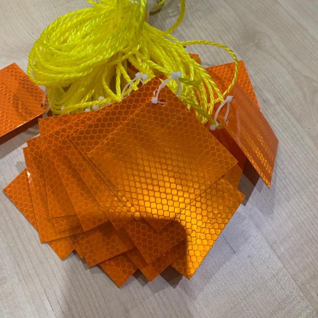 VSAFEMKT Delineator string HIP - rope random color ( 75mm x 75mm x 50 ...