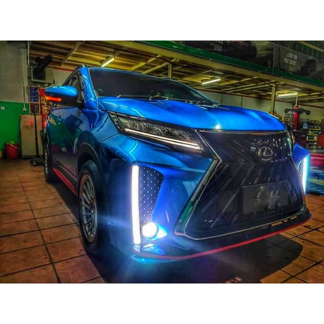(Lexus Bodykit) Convert from Perodua Aruz & Toyota Rush Body Kit betong ...