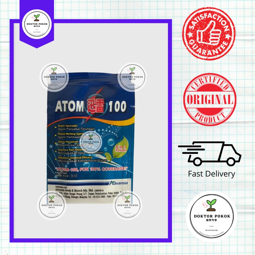 Pelekat Pembasah Baja & Racun / Surfactant Spreading & Wetting Agent ...