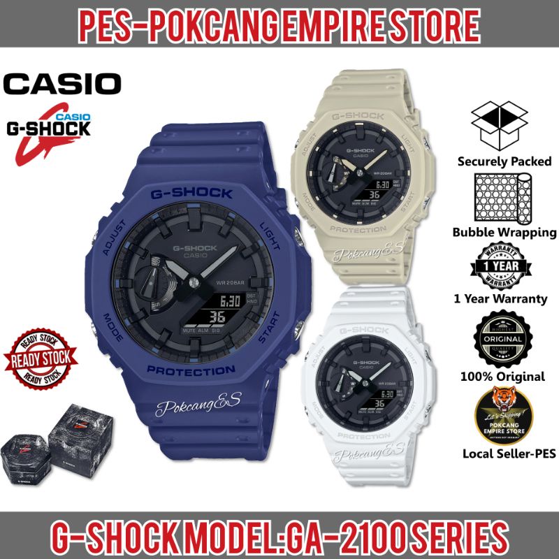 [READY STOCK] 💯 ORIGINAL G-SHOCK GA-2100-2A / GA-2100-5A / GA-2100-7A ...