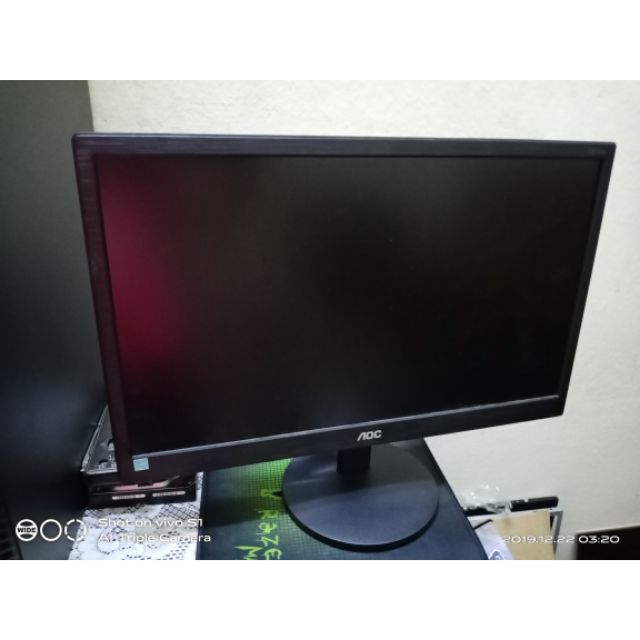 AOC 19 INCH LED MONItor | Shopee Malaysia