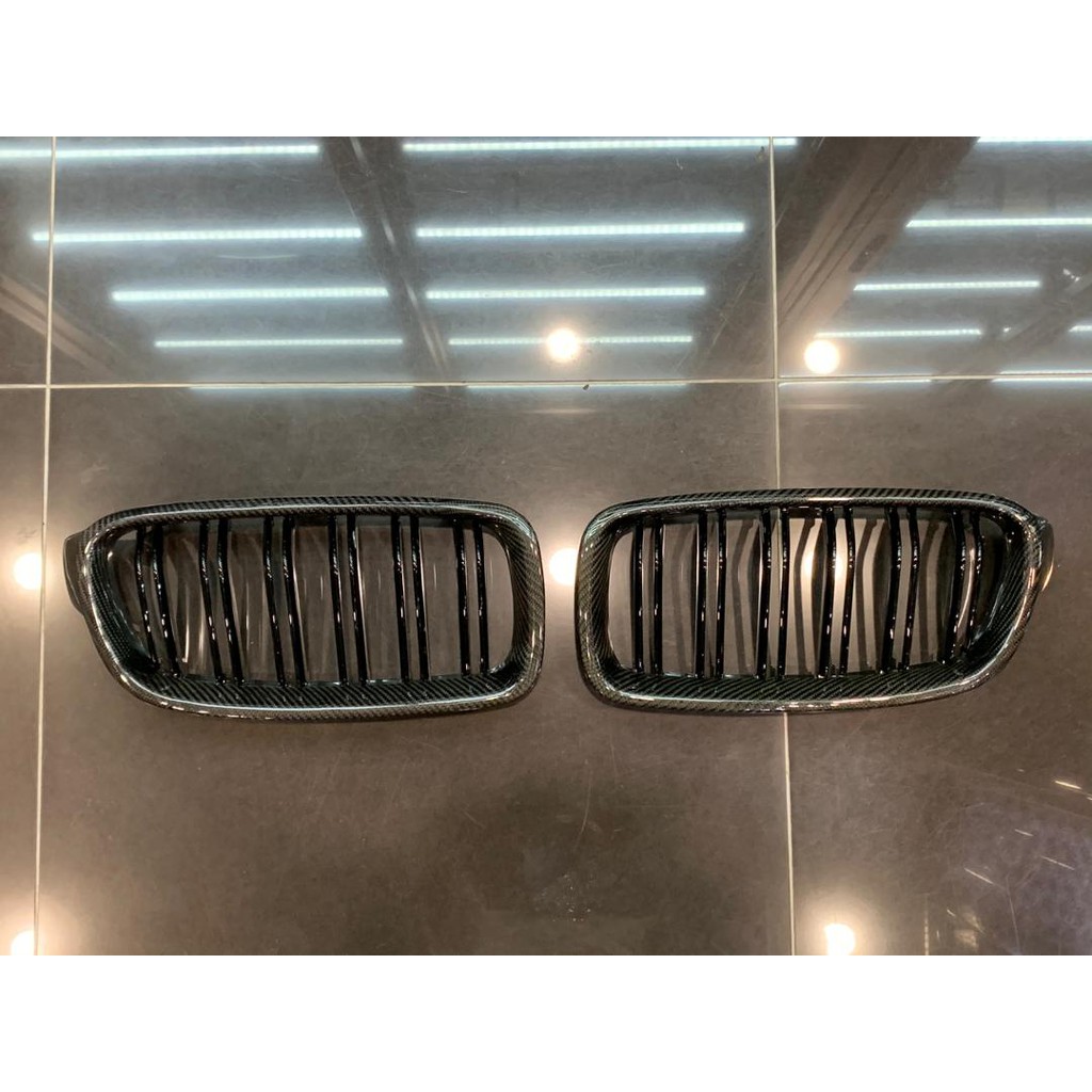[ READY STOCK !!! ] BMW F30 carbon fiber grille | BMW F30 carbon ront ...