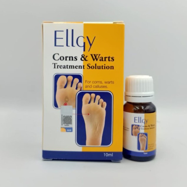 Ellgy Corns And Warts Treatment Solution 10ml | Shopee Malaysia