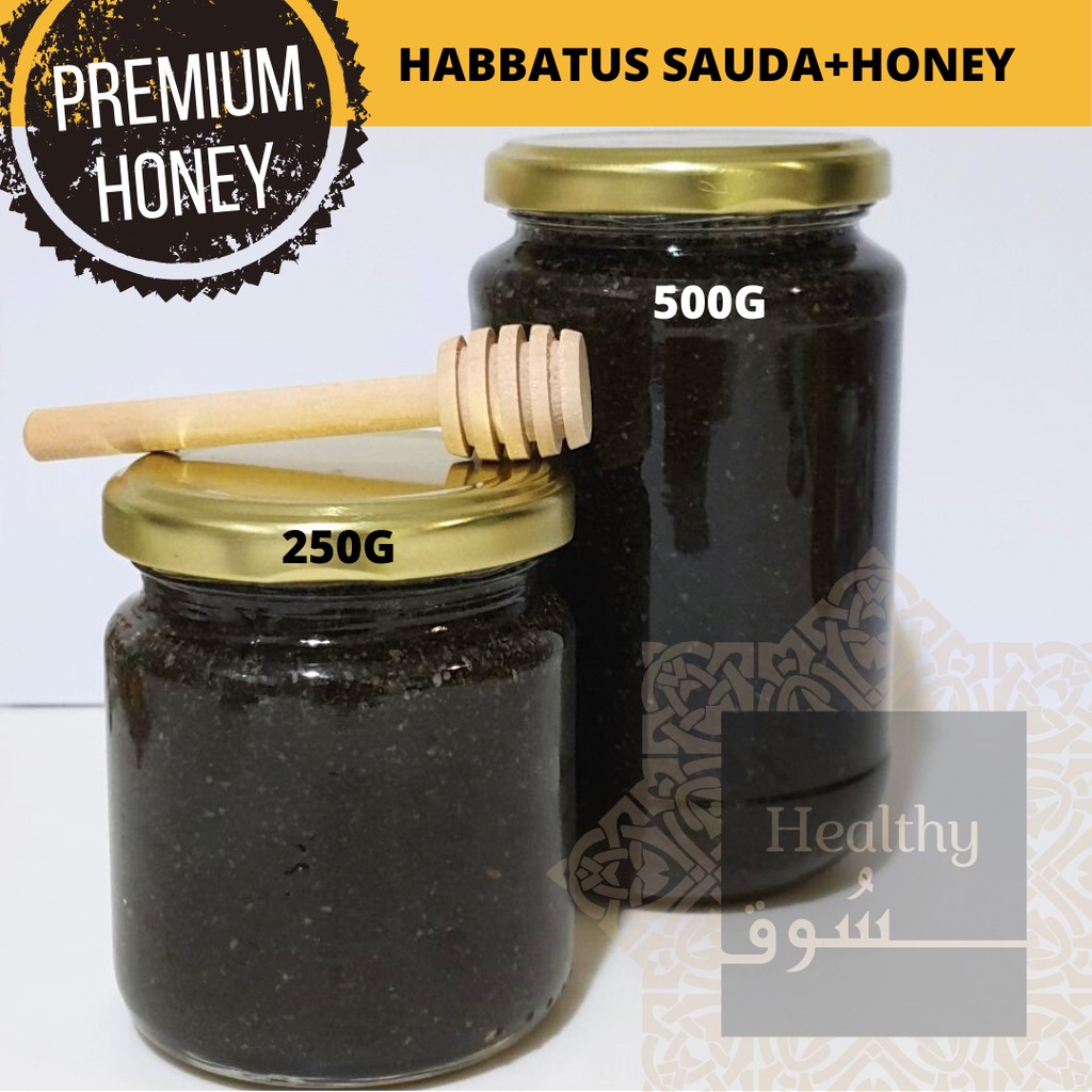MADU HABBATUS SAUDA/ BLACK SEED WITH HONEY [250G] [500G]/ MADU ARAB ...