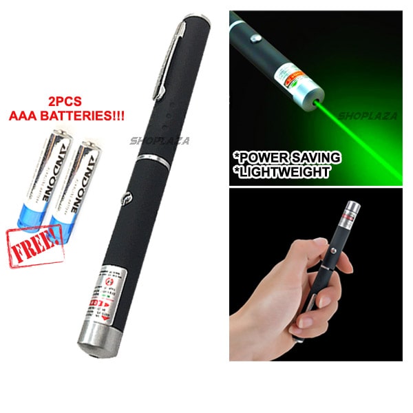 SHOPLAZA - Green Laser Pointer Pen Laser Pen Teach laser Pen Long Range ...