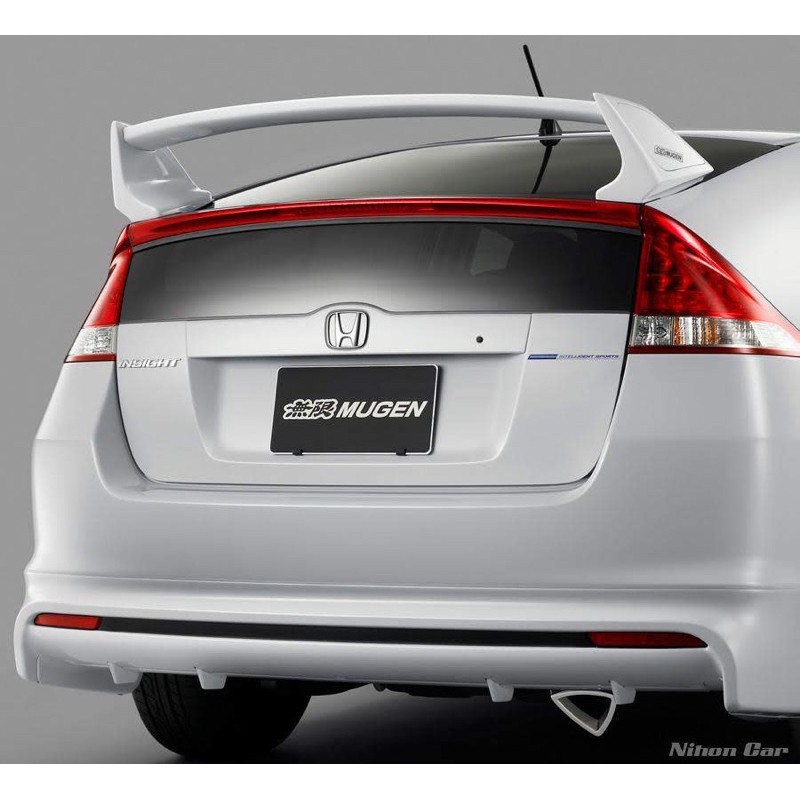 Honda Insight Mugen Rear Boot Roof Spoiler Material ABS Without Paint ...