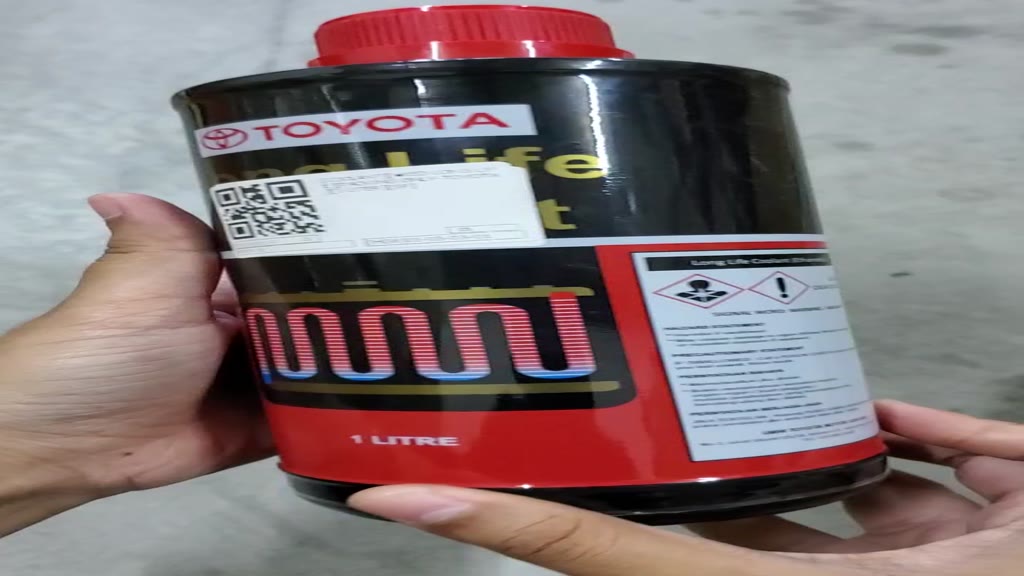 (100% ORIGINAL)1 Botol Jamin Original Toyota Long Life Car Radiator Coolant Kereta 1L 1000mL UMW ...