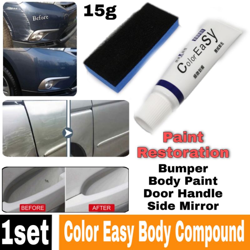 1 set Body Compound Scratch Repair Agent Car paint restore Kits Auto ...