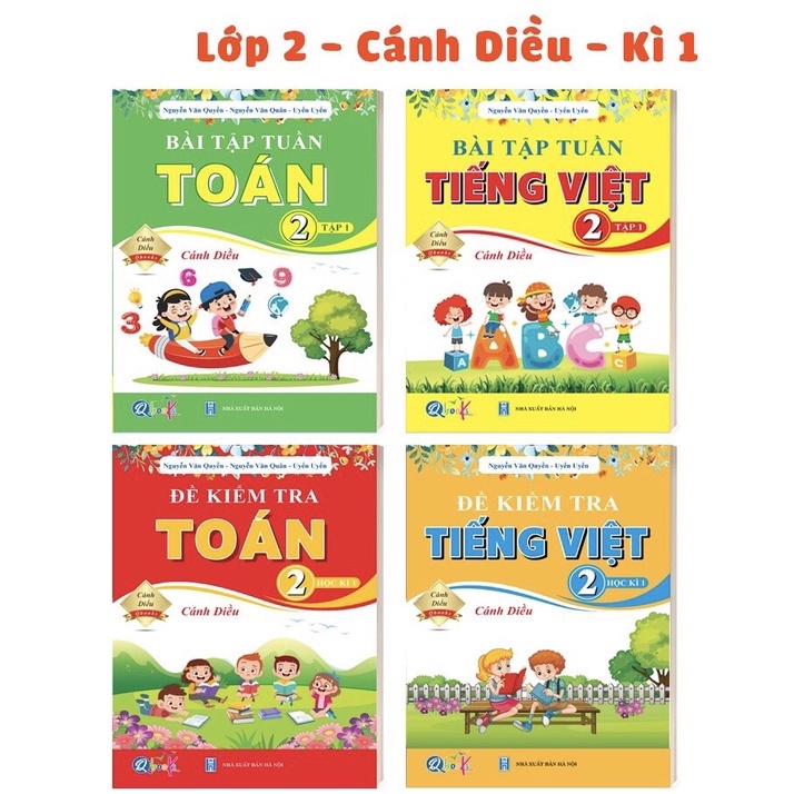 Books - Week Exercise Combo and Grade 2 Test - Math and Vietnamese ...
