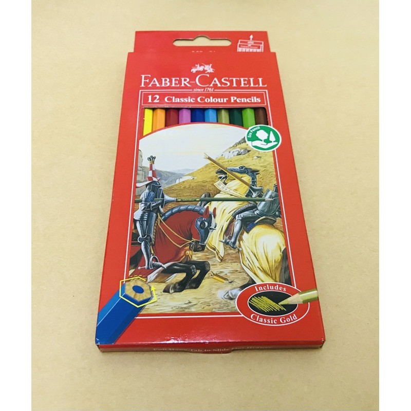 Faber Castell 12 Classic Color Pencils (Long) | Shopee Malaysia