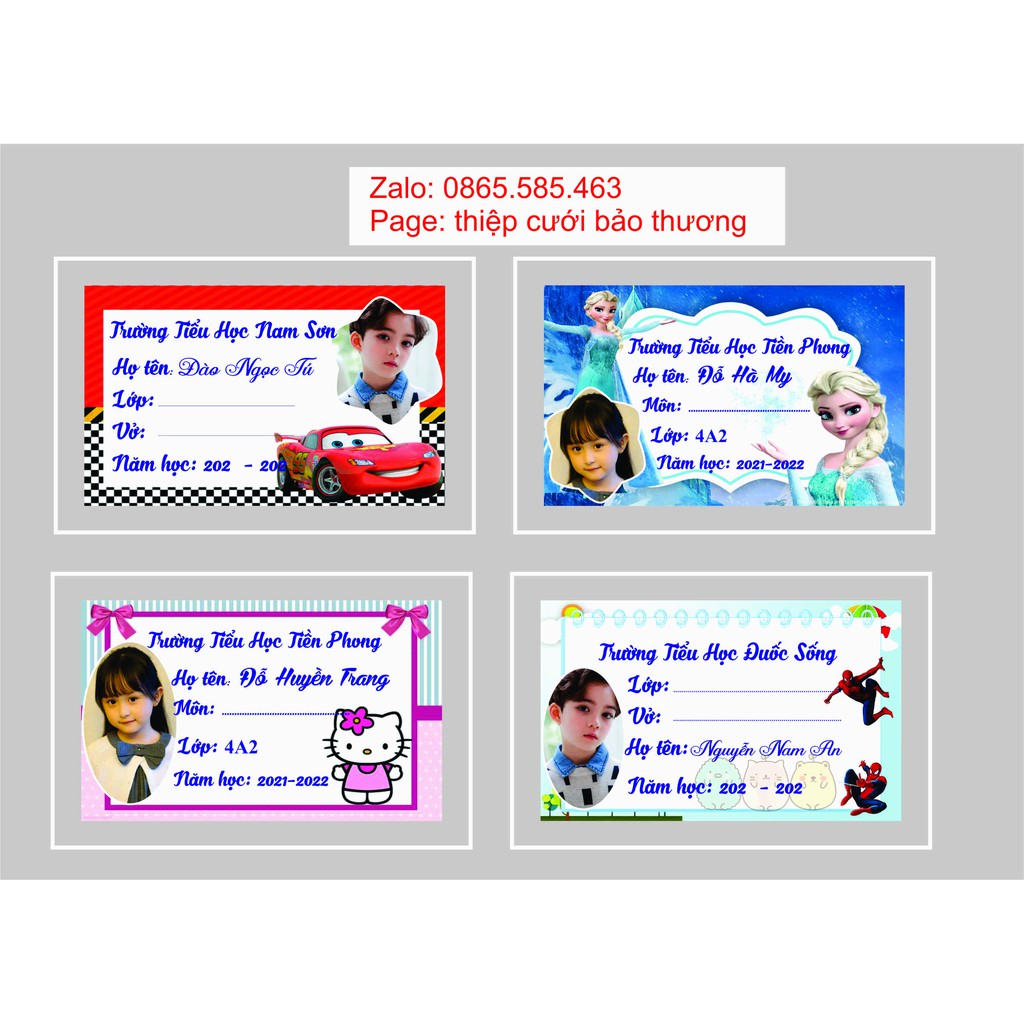 Printed NOTEBOOK LABELS, PRINTED WITH OWN NAME, CHEAP STICKER CAN BE ...
