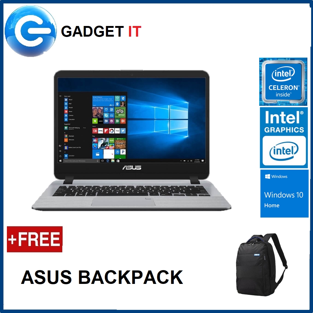 ASUS VIVOBOOK A407M-ABV036T NOTEBOOK (N4000,4GB,500GB,14'',W10 ...