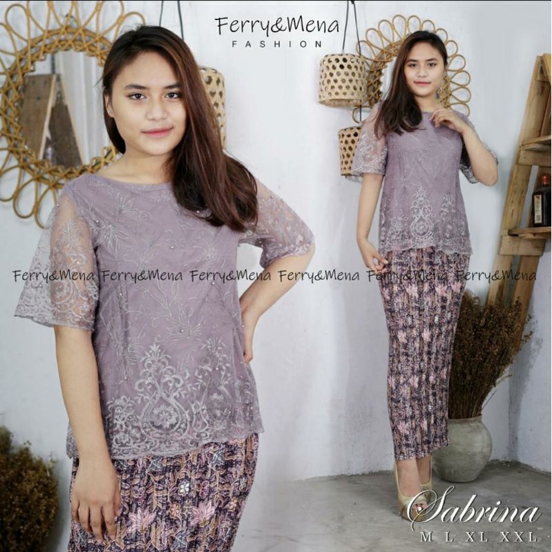 Sabrina Short KEBAYA SET/MODERN KEBAYA/MODERN Party Clothes/Party ...