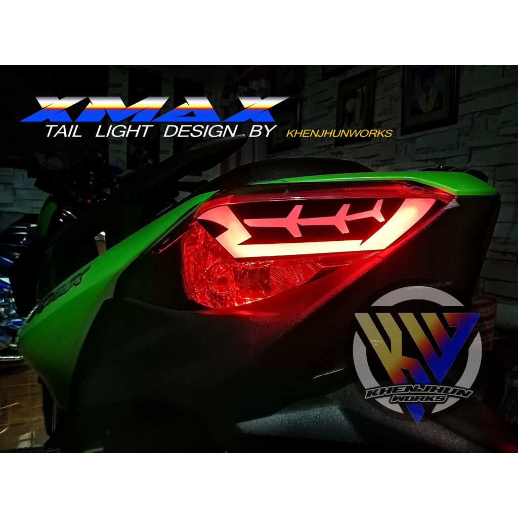 Yamaha Xmax Tail Light Design (lamborghini) | Shopee Malaysia